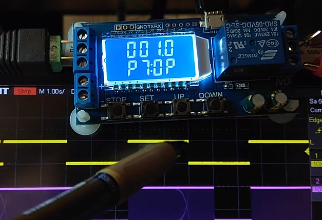 Micro Usb Digital Lcd Display Time Delay Relay Module 6 30v Control Timer Switch Trigger Cycle 6849